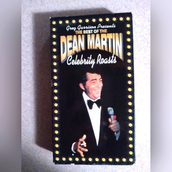 Source Unknown | Media | Vintage Dean Martin Celebrity Roast Vhs Tape ...